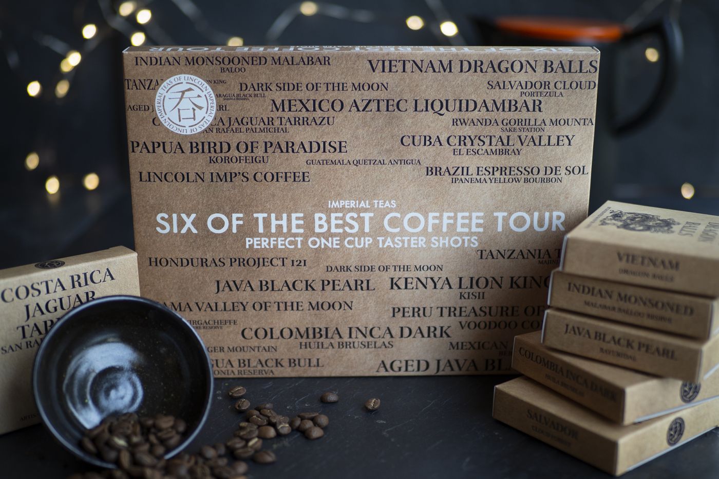 Taster Boxes of Tea, Coffee and Chocolate